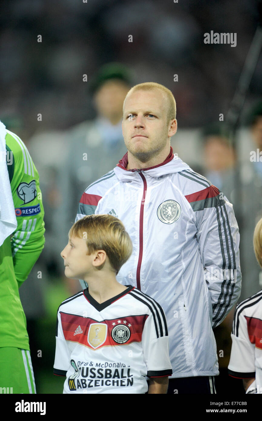 Dortmund, Germany. 07th Sep, 2014. Scotland's Alan Hutton is pictured ...