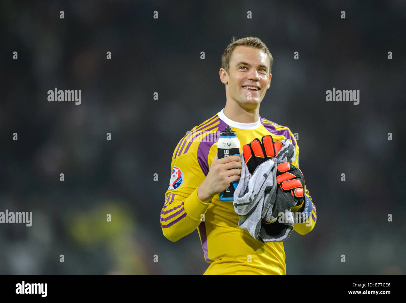 Dortmund, Germany. 07th Sep, 2014. Germany's goalkeeper Manuel Neuer ...