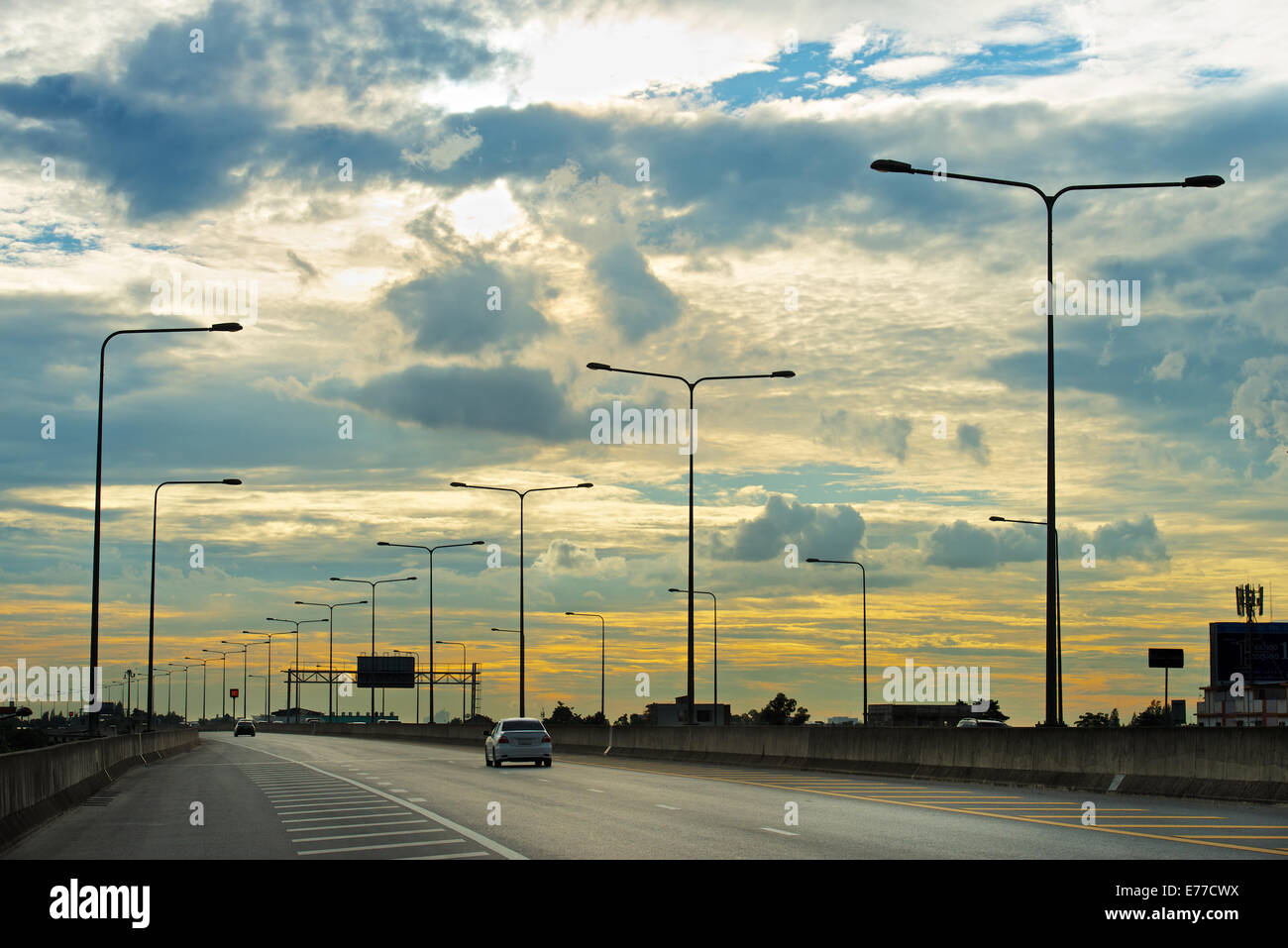 Traffic of Outside Bangkok, Thailand Stock Photo - Alamy