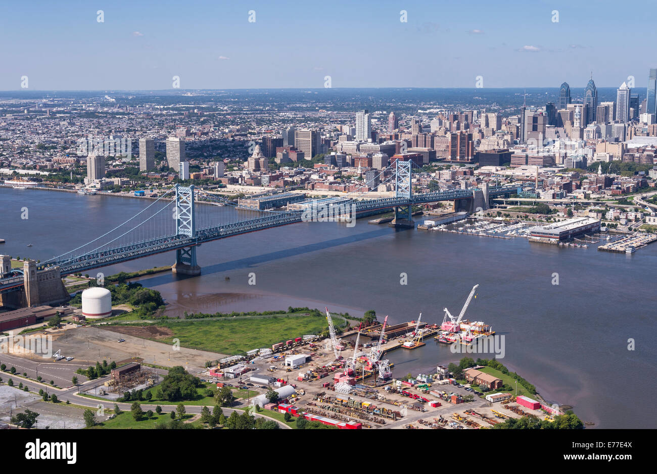 Aerial View Philadelphia Stock Photos & Aerial View Philadelphia Stock ...