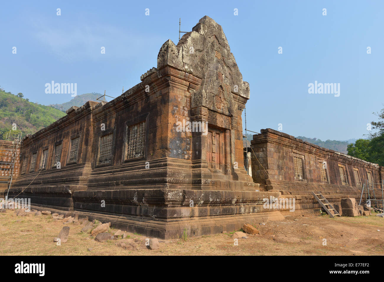 Wat Phu Champasak, Champasak, Laos Stock Photo - Alamy