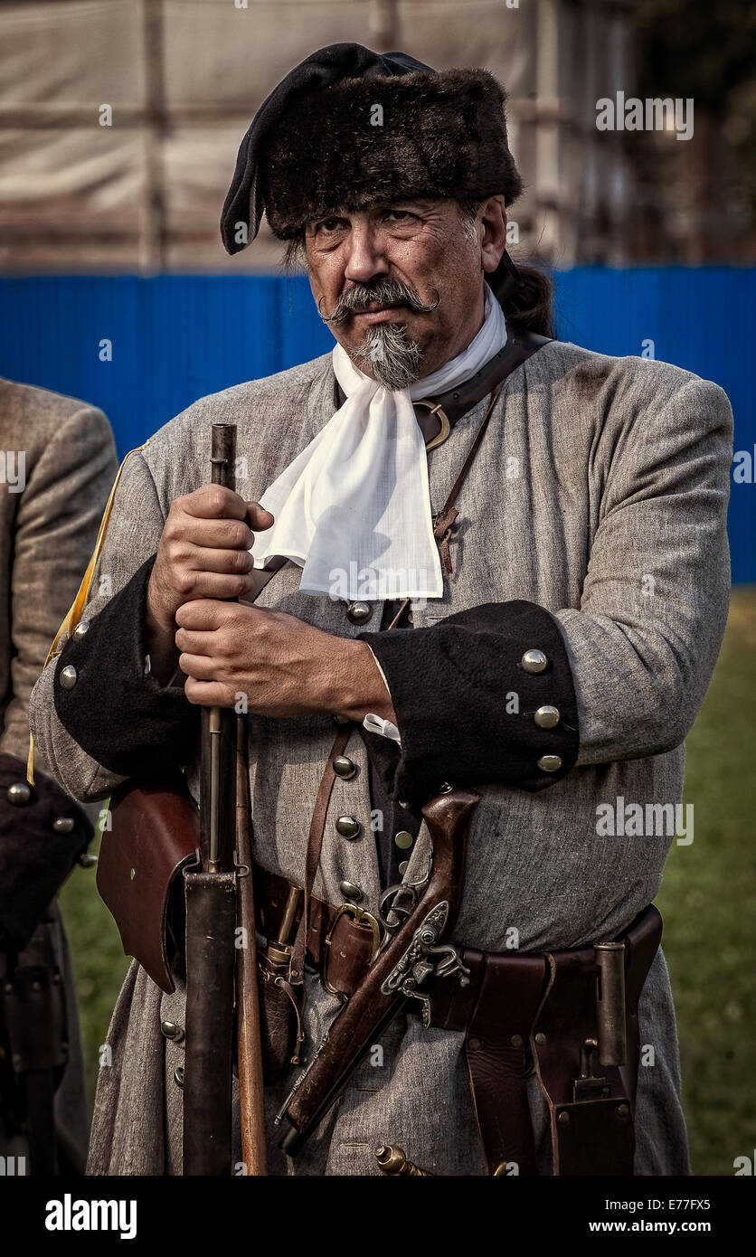 Turin, Italy. 7th Sep, 2014. reenactment of the siege of Turin in 1706 ...