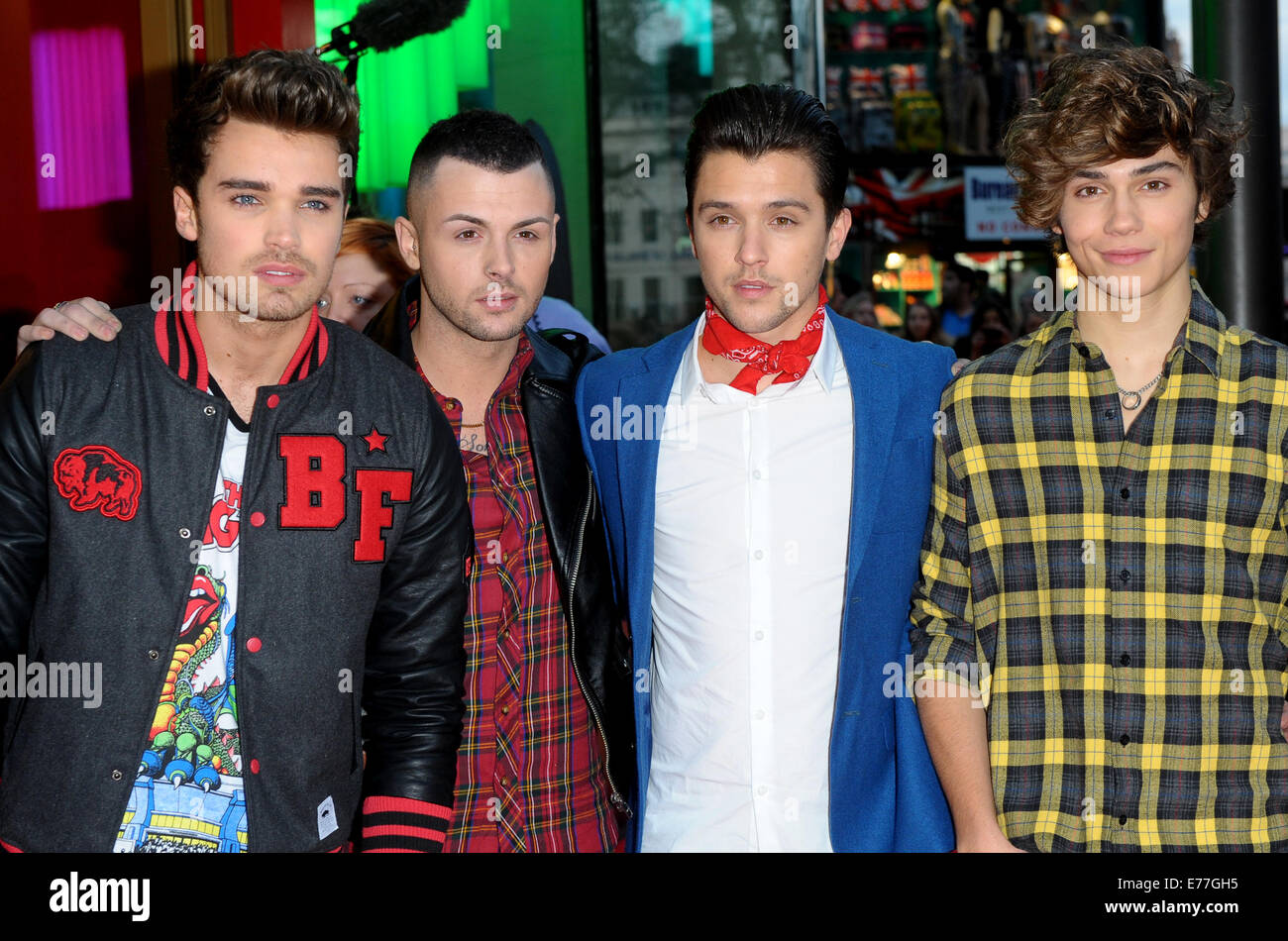 Union J host a party to launch their collaboration with chocolate brand ...