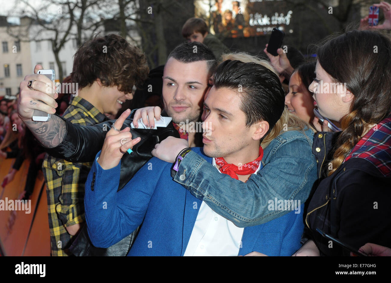 Union J host a party to launch their collaboration with chocolate brand ...