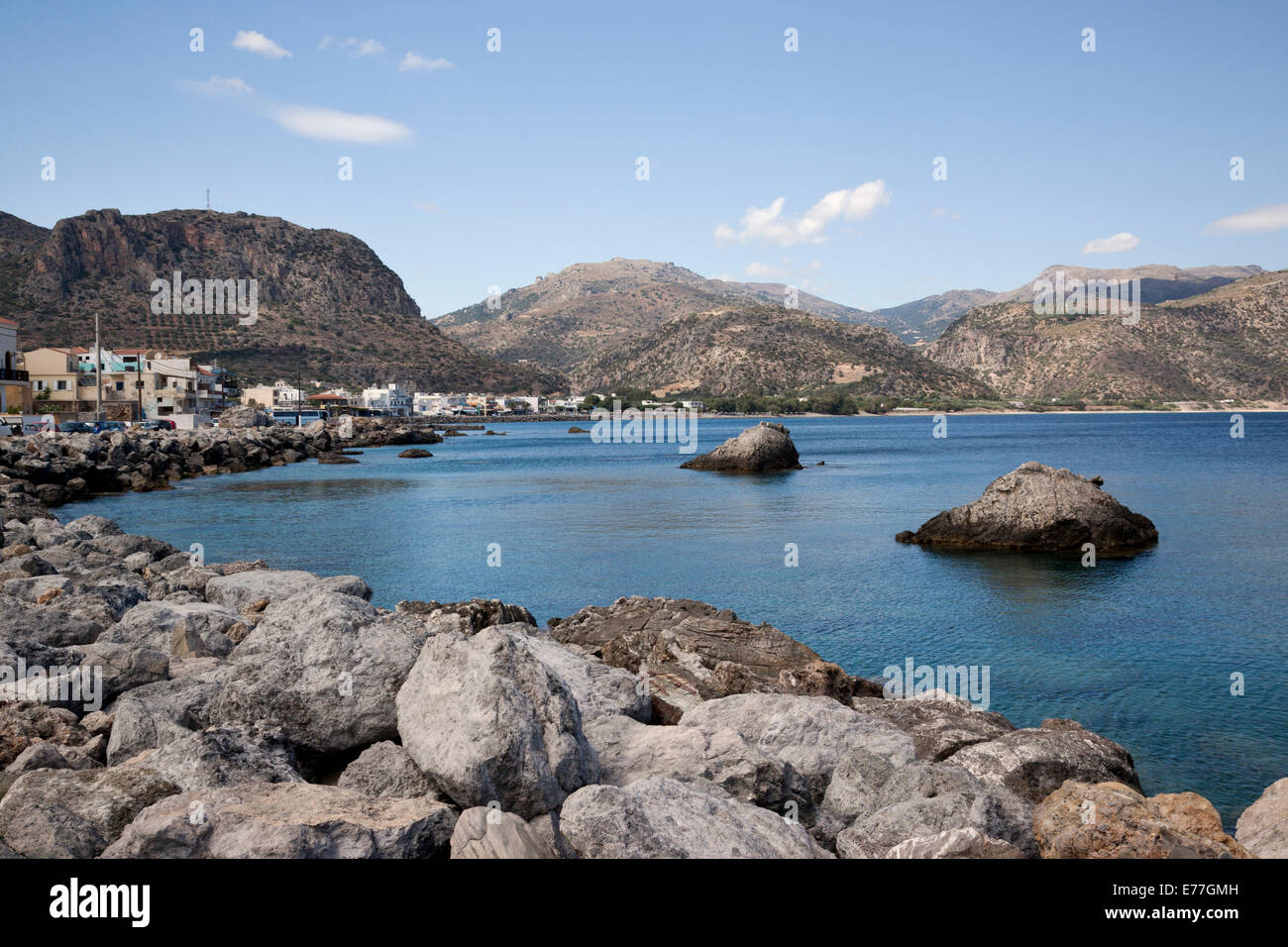 Paleochora, Crete, Greece Stock Photo - Alamy