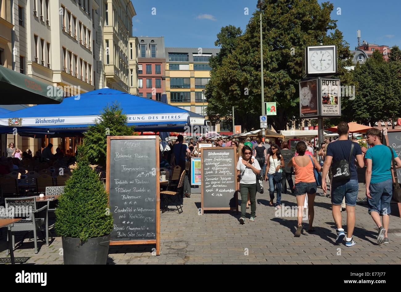 Hackescher Markt Mitte Berlin Germany Stock Photo - Alamy
