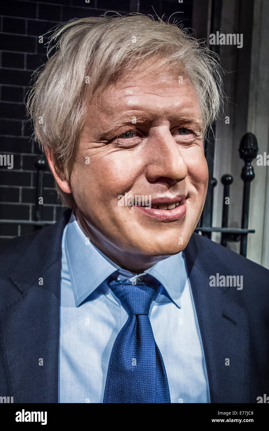 Boris Johnson at Madame Tussauds Stock Photo - Alamy