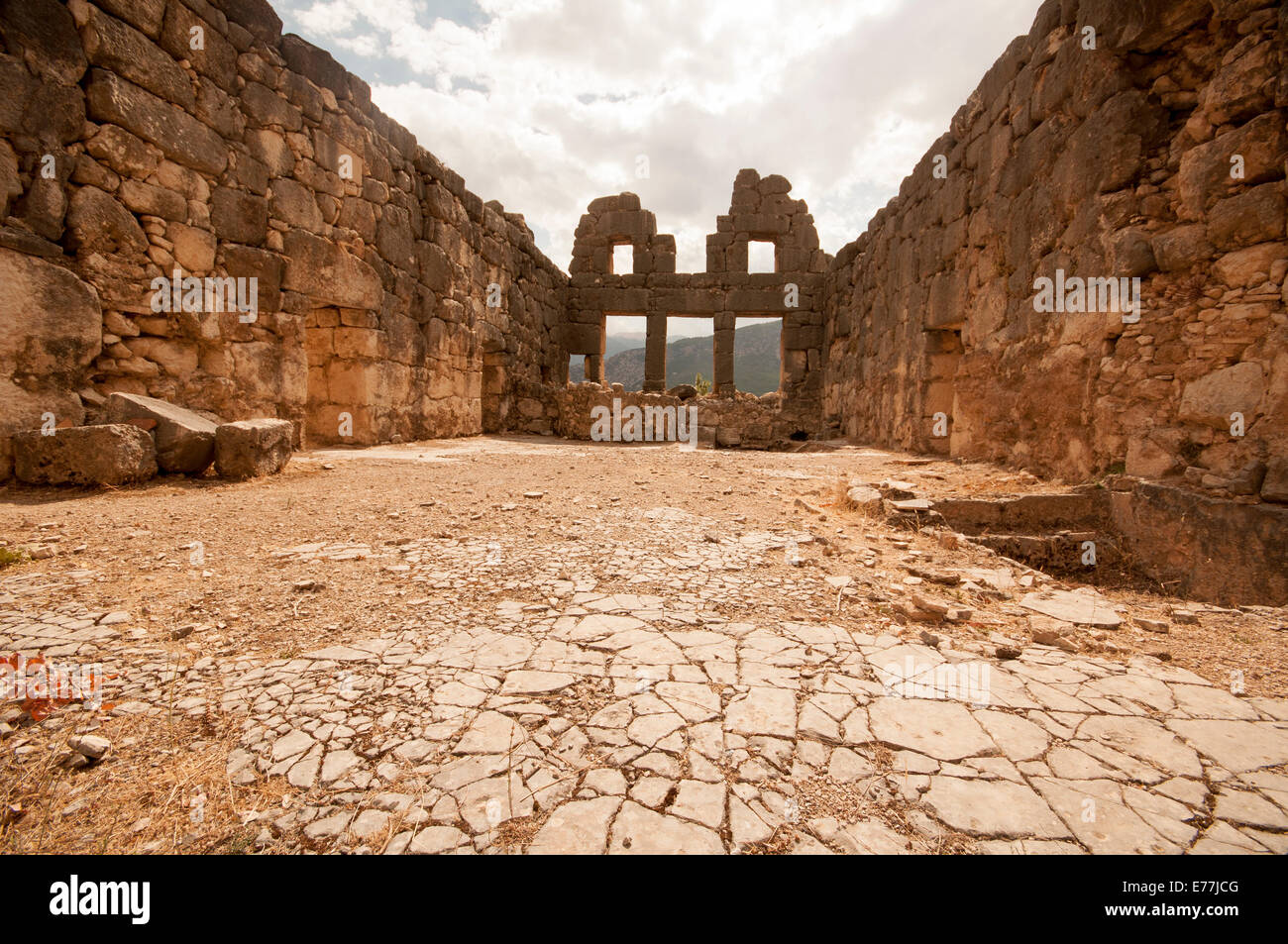 Ancient ruins of Arykanda, Turkey Stock Photo - Alamy
