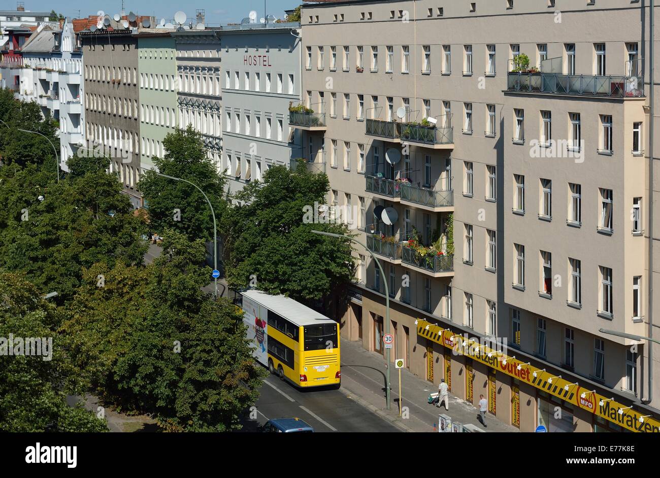 Urbanstrasse Hermannplatz Kreuzberg Berlin Germany Stock Photo - Alamy