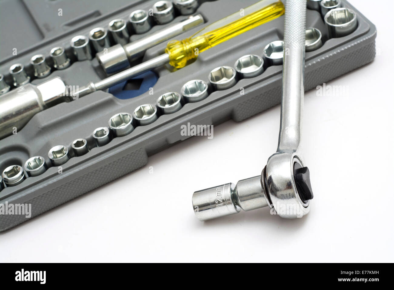 Socket wrench set Stock Photo - Alamy