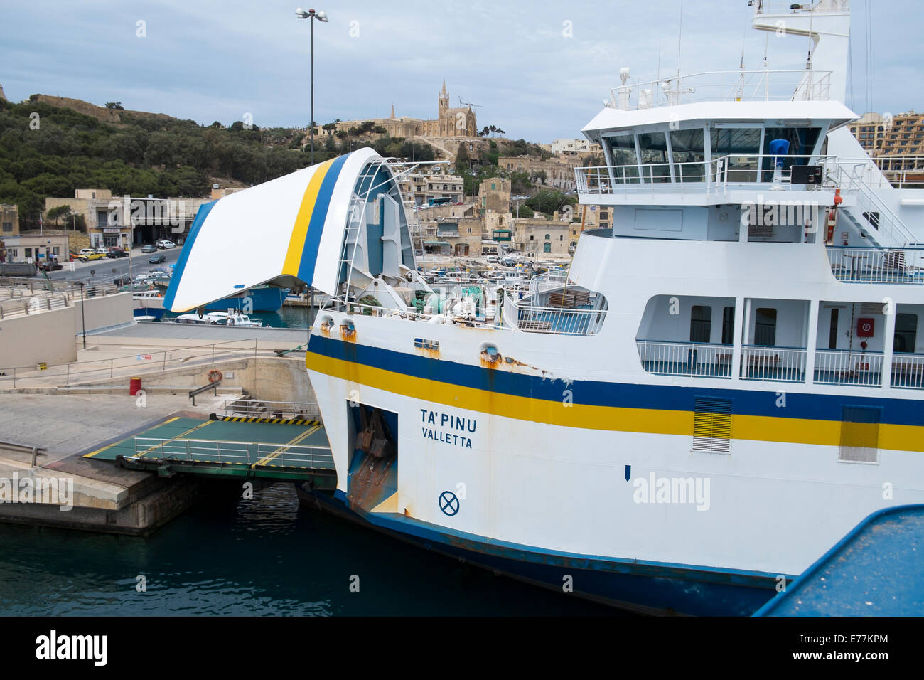 Gozo to Malta Ferry Stock Photo - Alamy