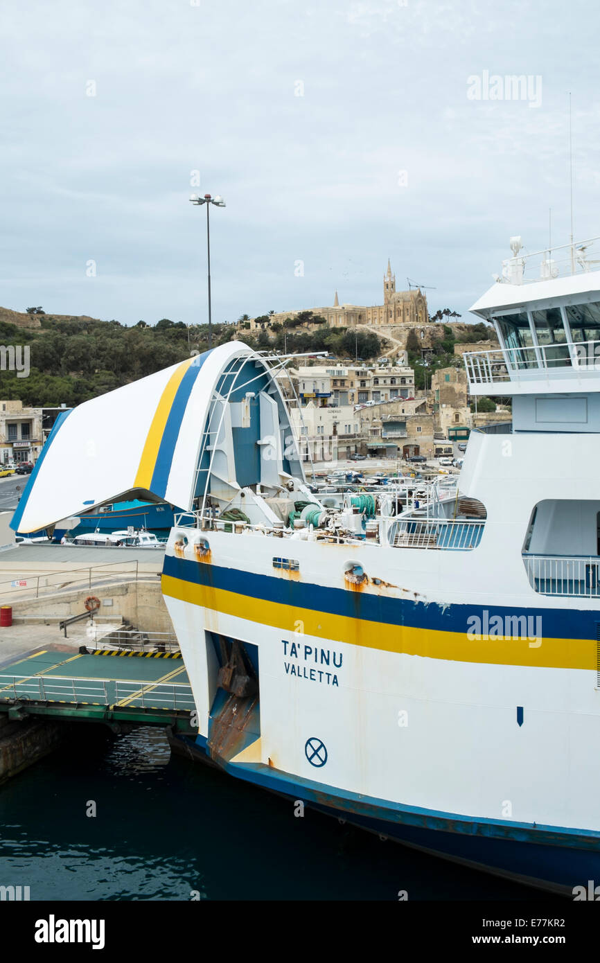 Gozo to Malta Ferry Stock Photo - Alamy
