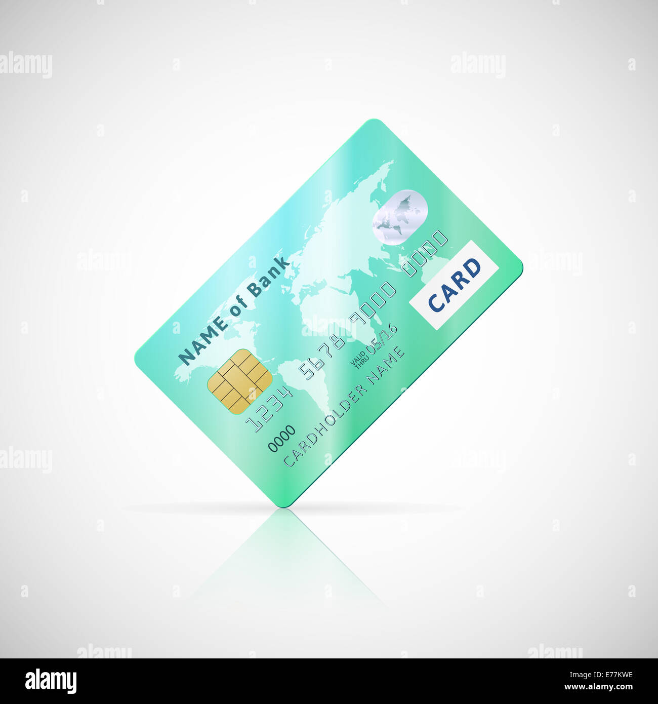 Green bank card hi-res stock photography and images - Alamy