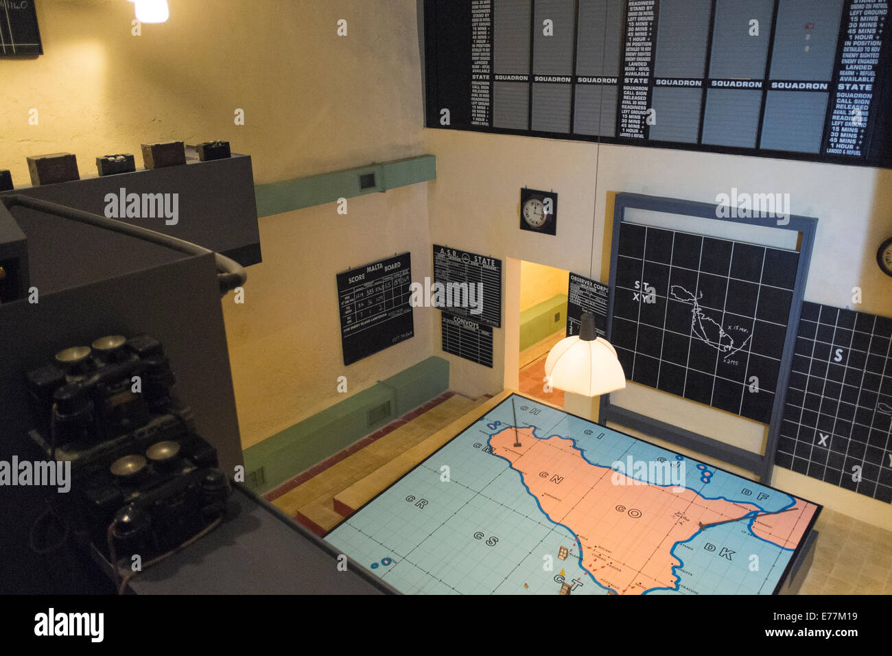 Bomber Command in Valletta Malta Stock Photo - Alamy