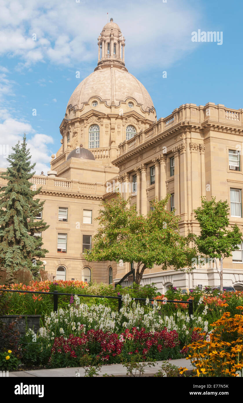 Elk203-5170v Canada, Alberta, Edmonton, Alberta Legislative Building ...
