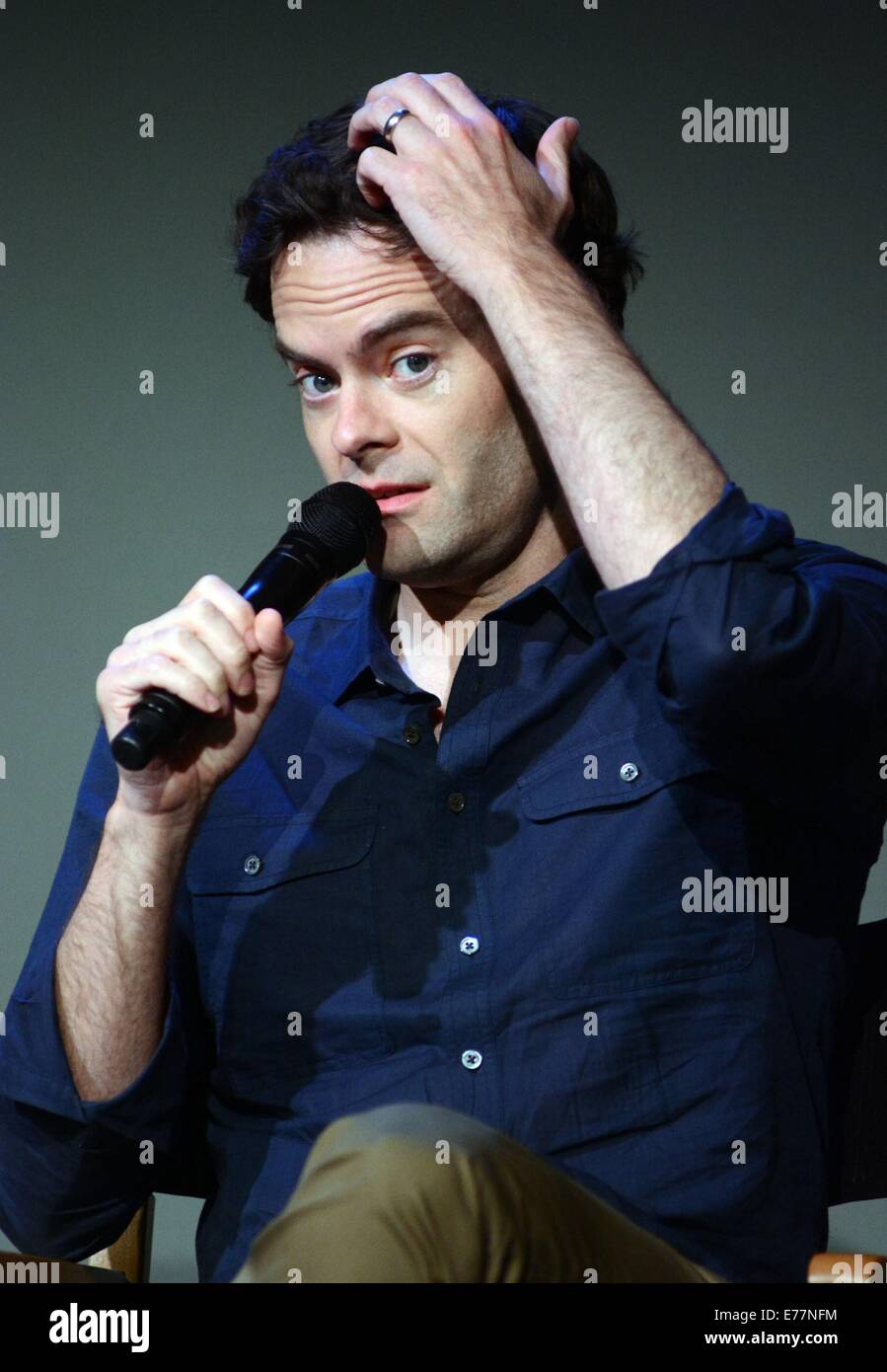 New York, NY, USA. 8th Sep, 2014. Bill Hader at in-store appearance for ...