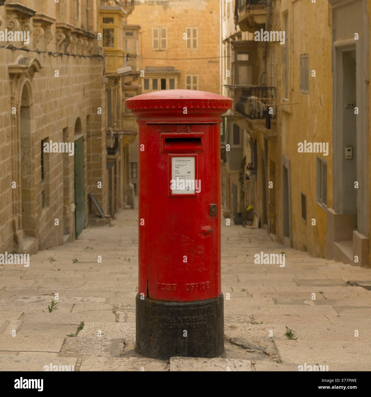 Malta Post Box High Resolution Stock Photography and Images - Alamy