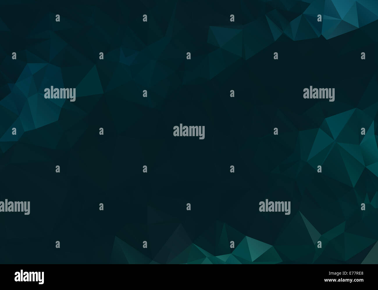 Dark abstract background polygon Stock Photo - Alamy