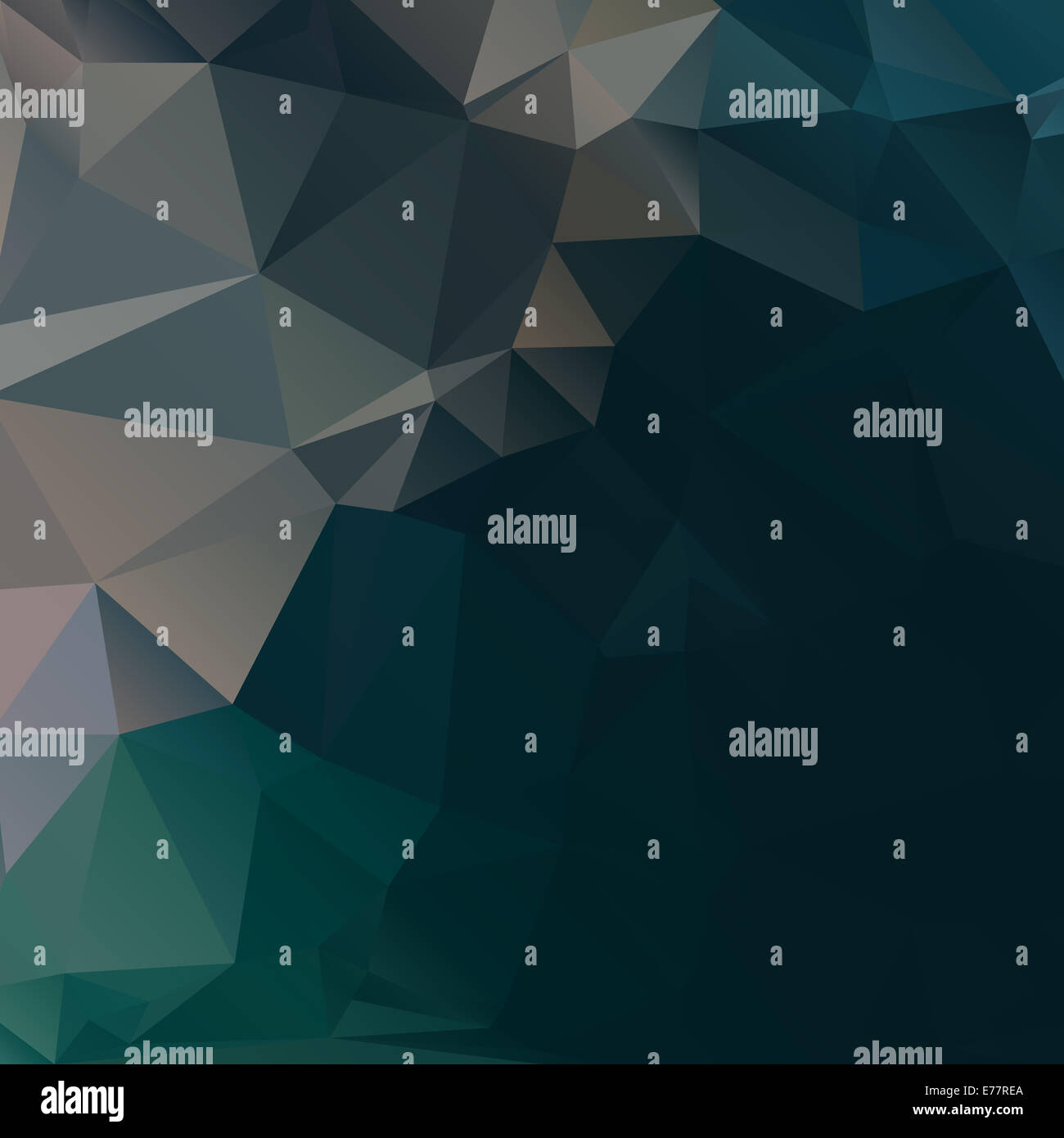 Dark abstract background polygon Stock Photo - Alamy