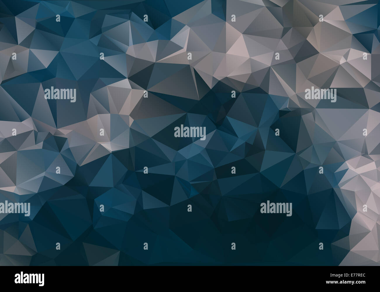 Dark abstract background polygon Stock Photo - Alamy