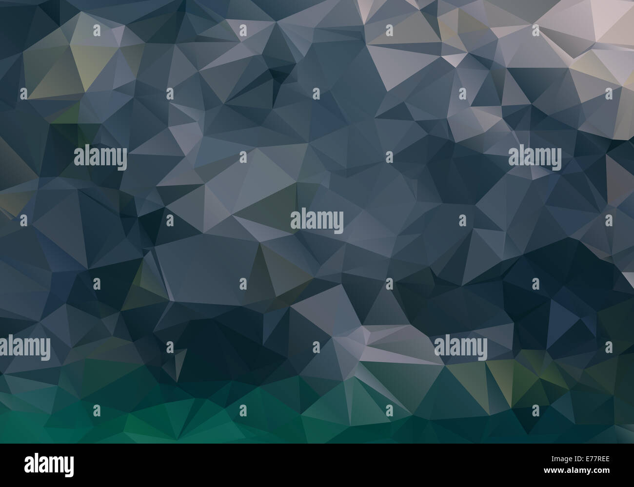 Dark abstract background polygon Stock Photo - Alamy