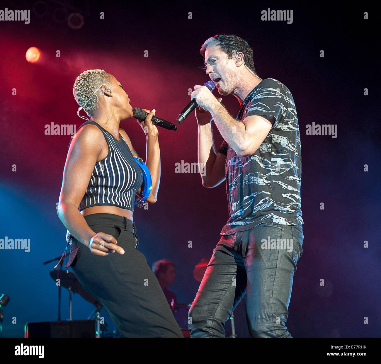 Sept. 7, 2014 - Raleigh, North Carolina; USA - Singer MICHAEL ...