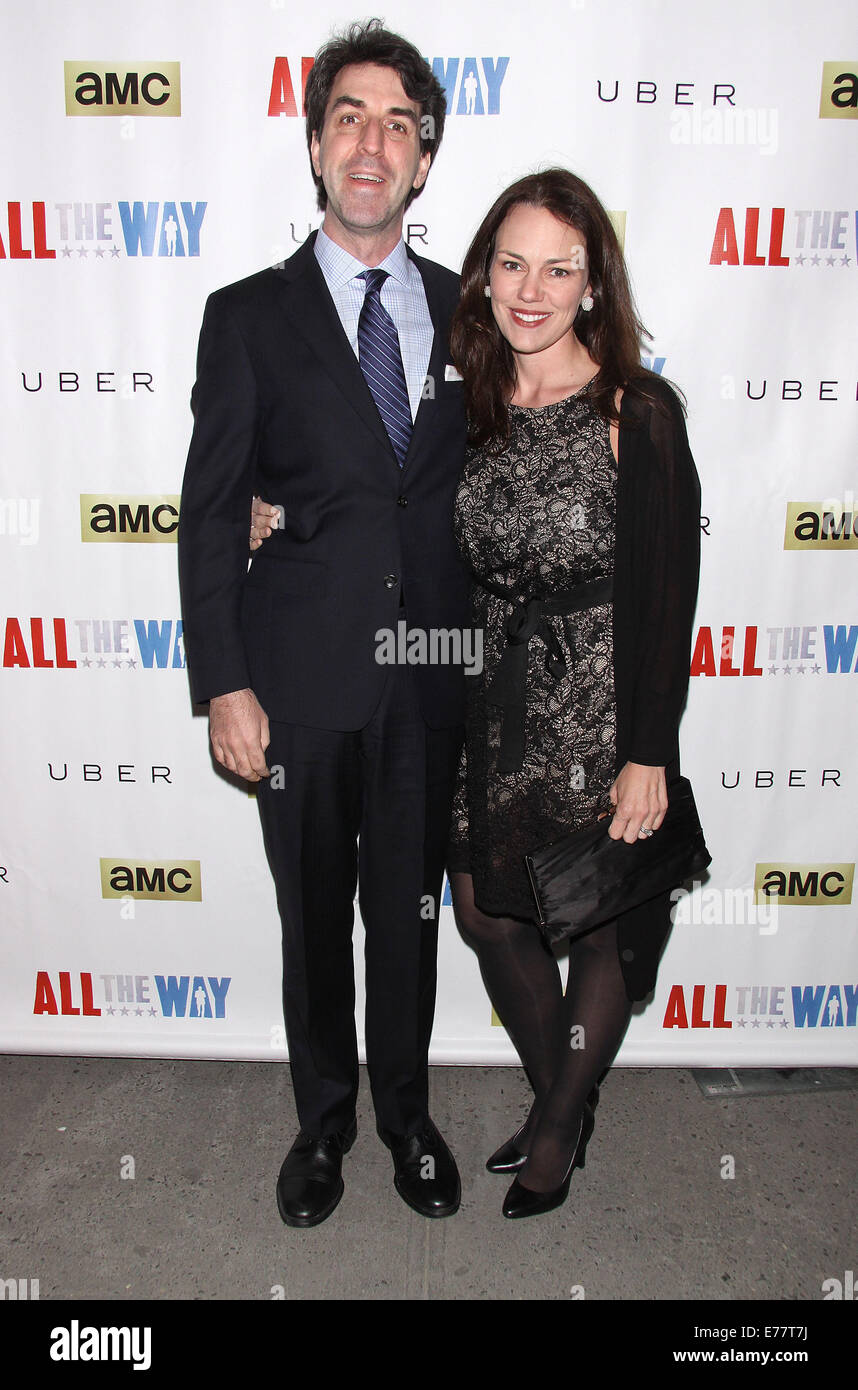 Opening Night of Broadway's "All The Way" at the Neil Simon Theatre ...