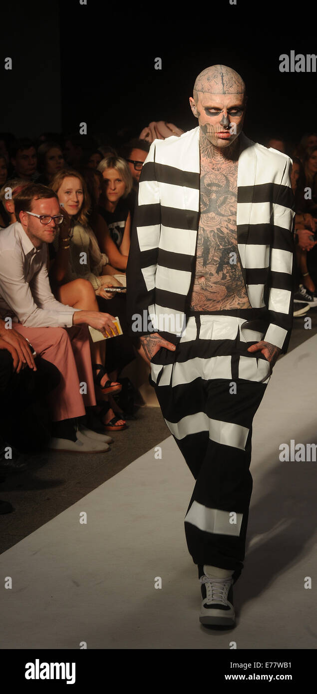 Zombie boy rick genest hi-res stock photography and images - Alamy