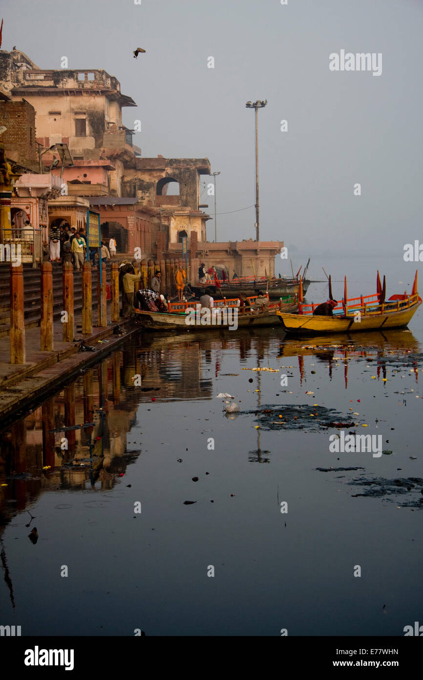 Mathura river hi-res stock photography and images - Alamy