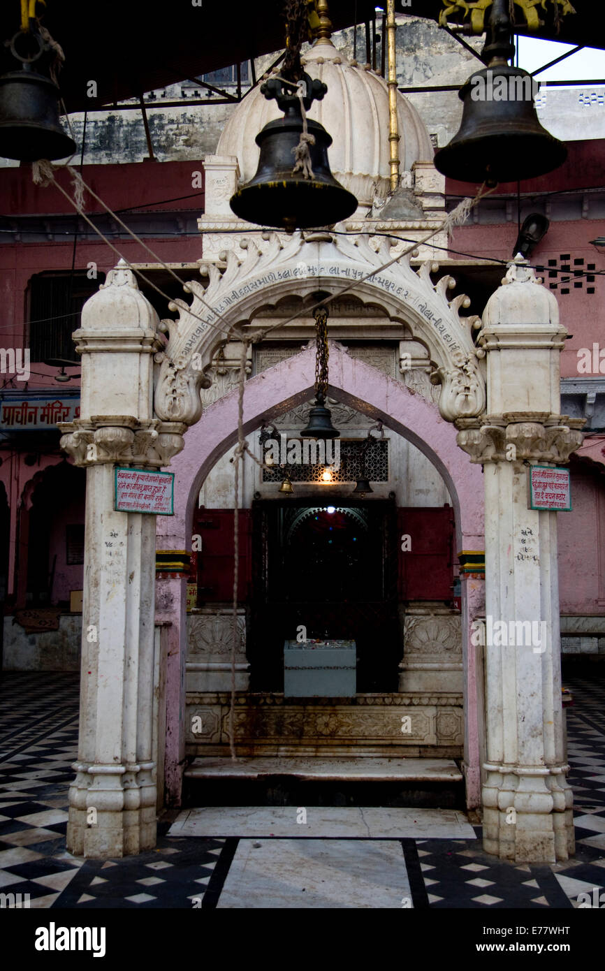 Mathura and temple hi-res stock photography and images - Alamy