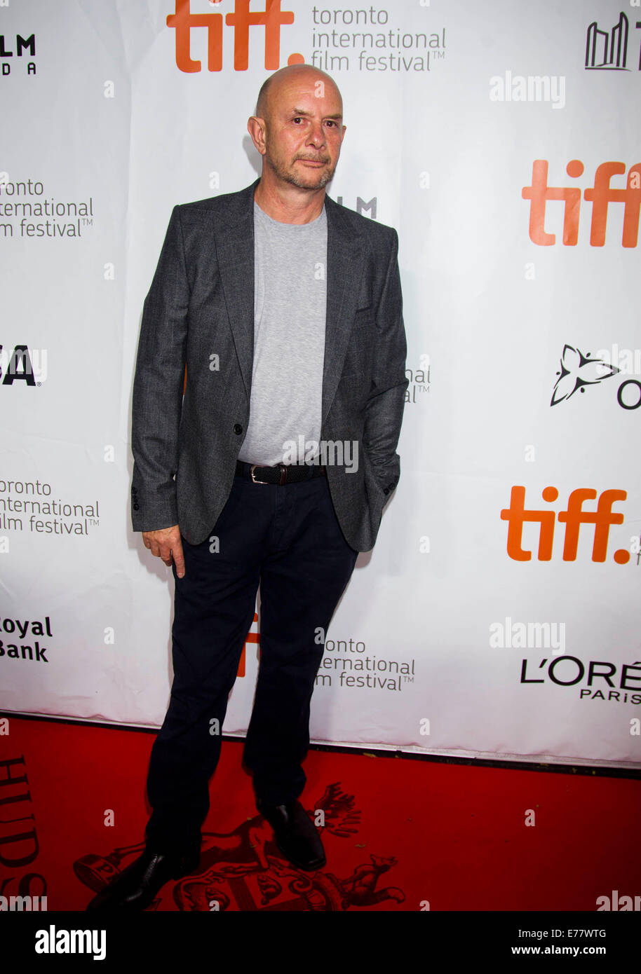 Toronto, Canada. 8th Sep, 2014. Screenwriter Nick Hornby poses for ...