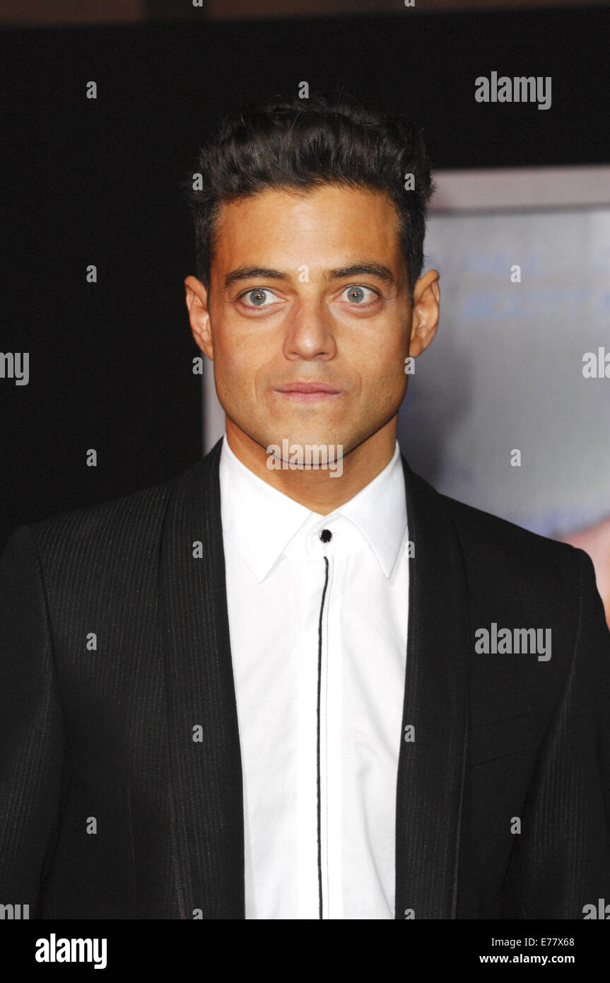 Film Premiere of Need for Speed Featuring: Rami Malek Where: Los ...