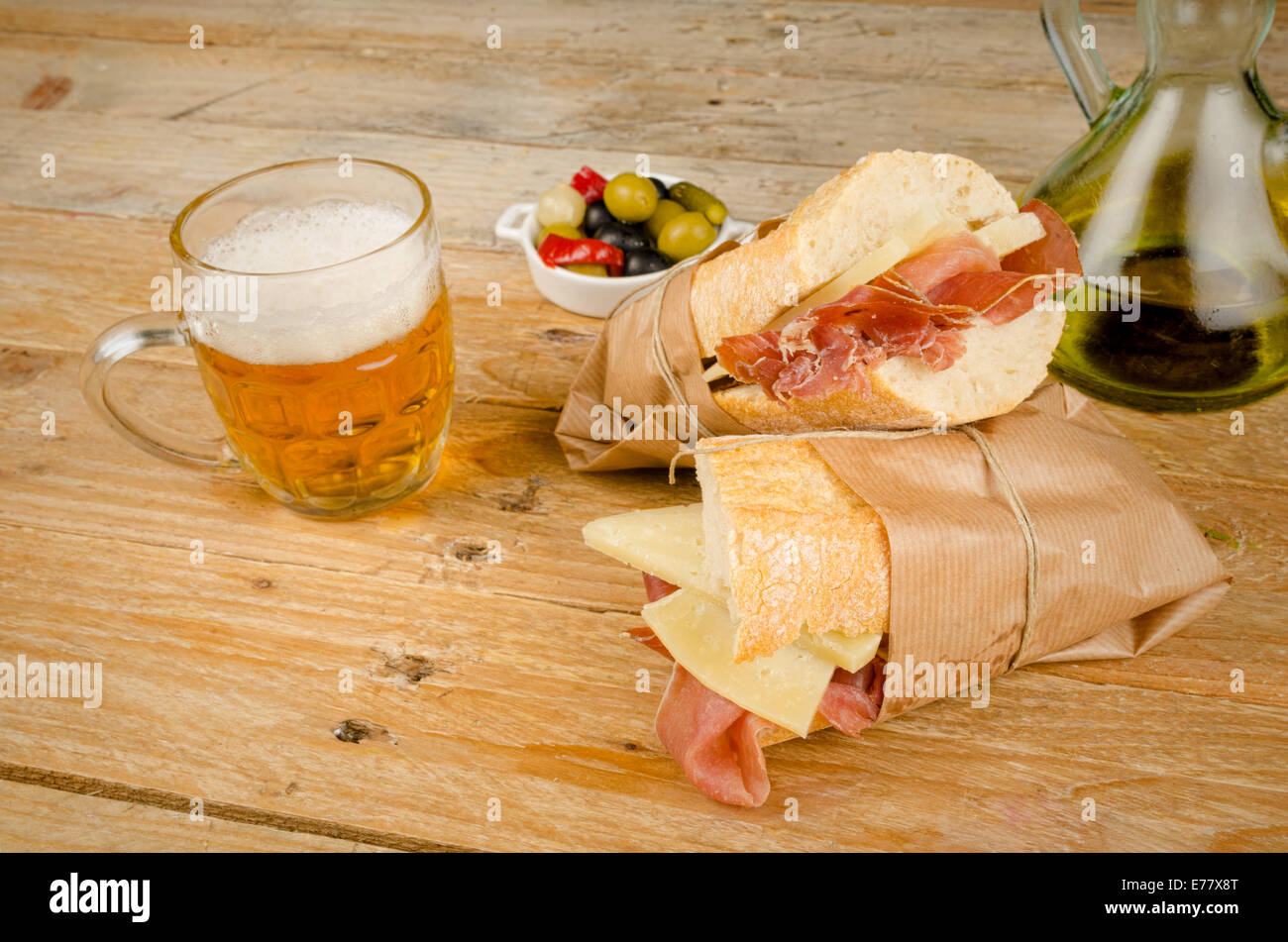 Tapas sandwich hi-res stock photography and images - Alamy