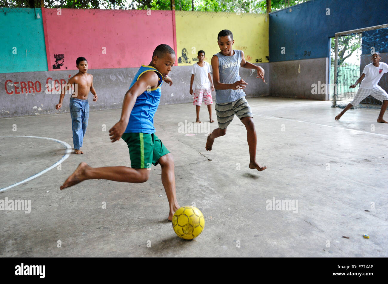 Rio de janeiro soccer field hi-res stock photography and images - Alamy