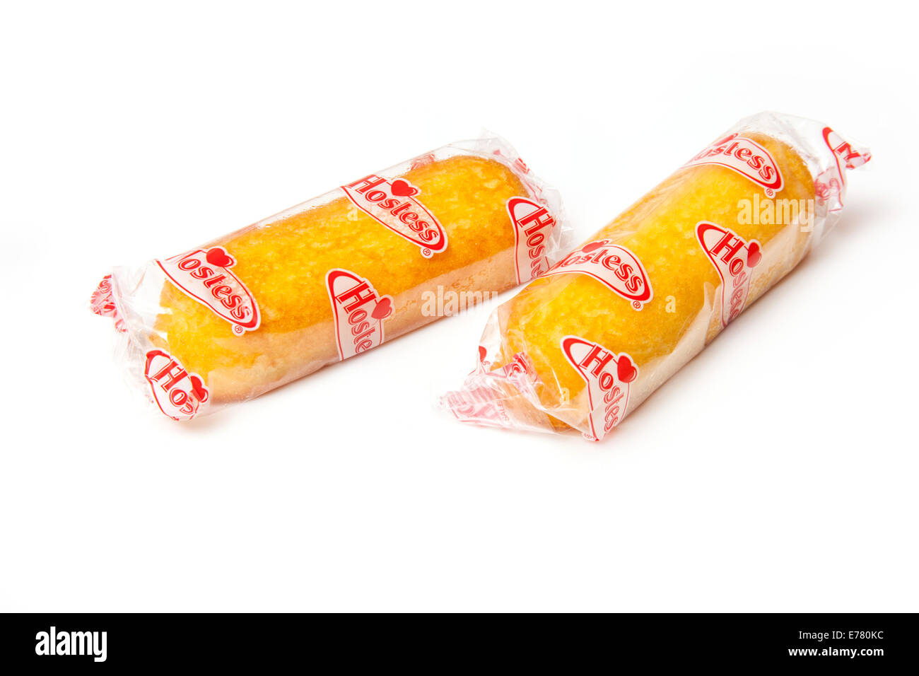Twinkies golden sponge cake with cream filling hi-res stock photography ...