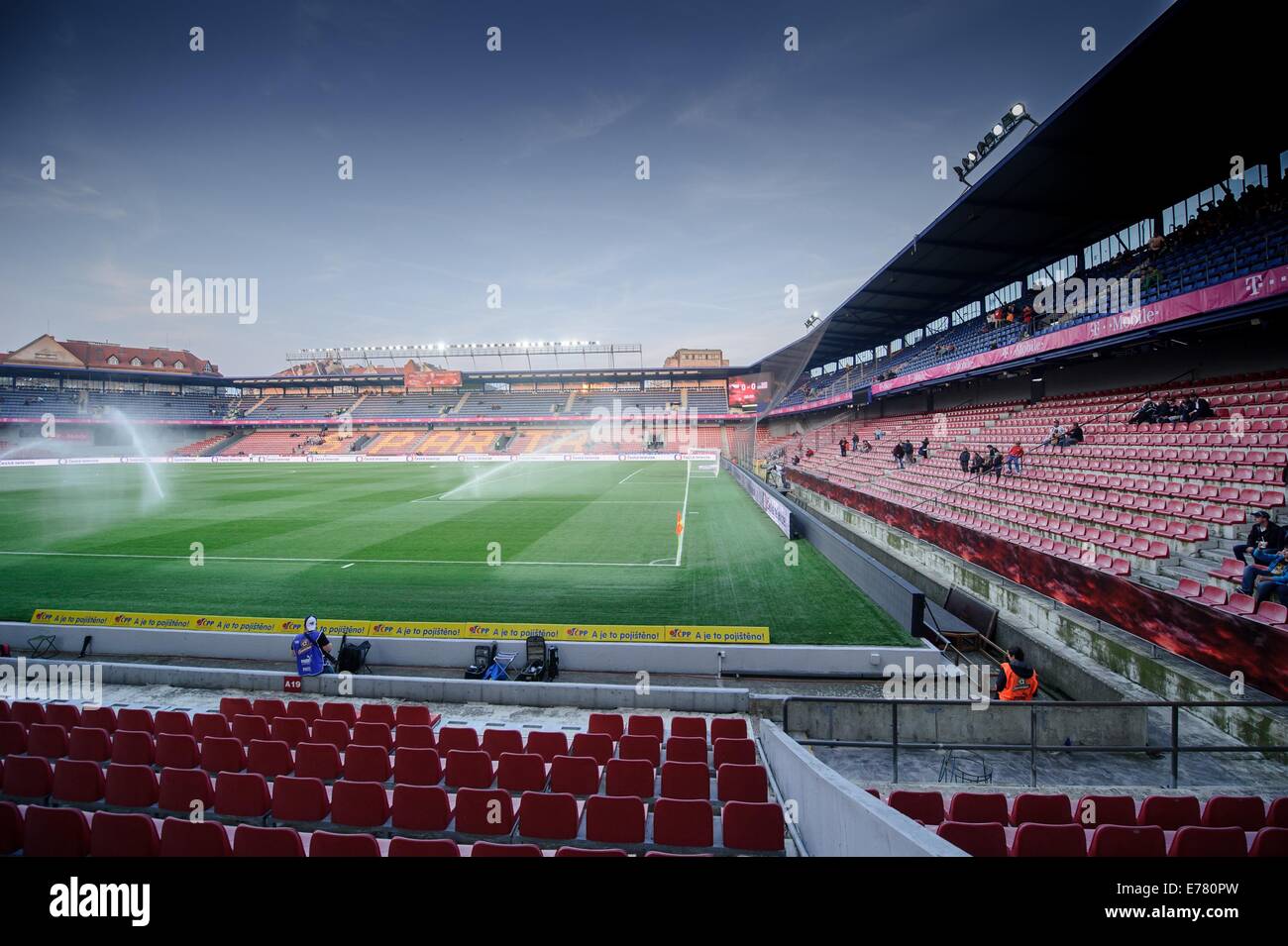 A view across the Generali Arena soccer stadium, the site of the soccer ...