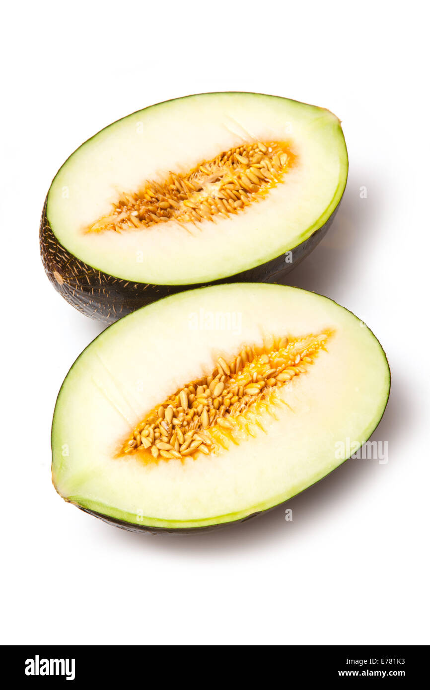 Piel de sapo or Santa Claus melon also called a Christmas melon ...