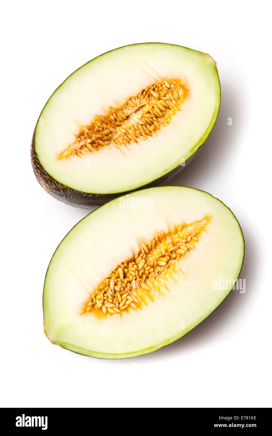 Piel de sapo or Santa Claus melon also called a Christmas melon ...