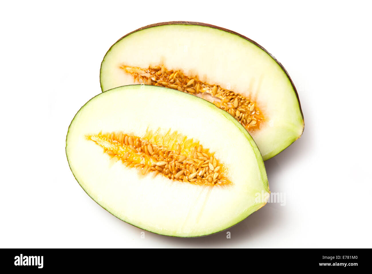 Piel de sapo or Santa Claus melon also called a Christmas melon ...