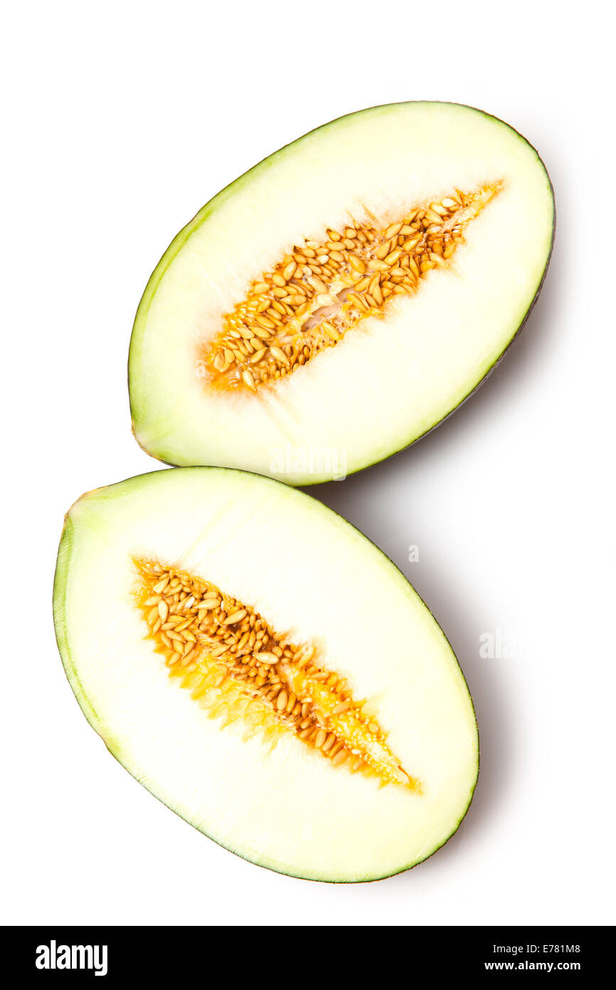 Piel de sapo or Santa Claus melon also called a Christmas melon ...