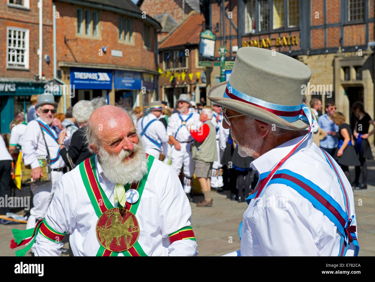 Morris dancers in York, North Yorkshire, England UK Stock Photo - Alamy
