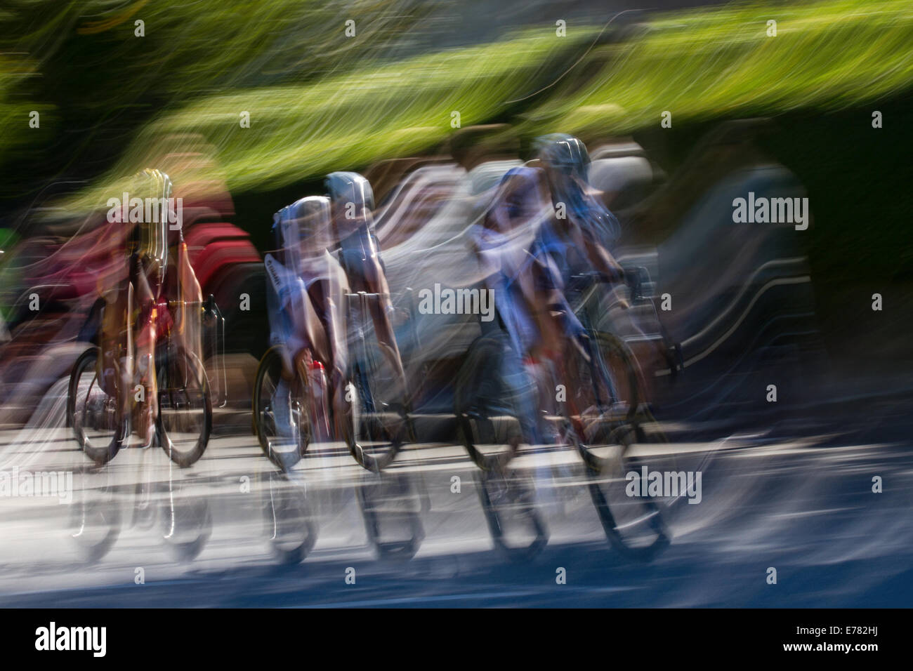 Color colour bike riders cyclists race racing High Resolution Stock ...