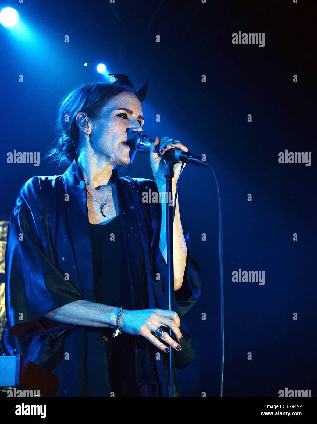 Swedish singer Nina Persson, formerly of The Cardigans, performs a solo ...