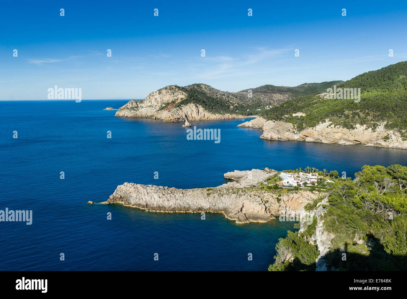 Mediterranean sea landscape Stock Photo - Alamy