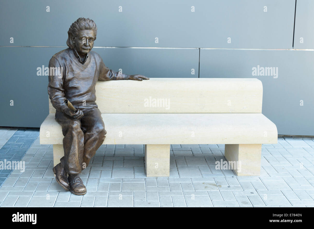 Einstein bench hi-res stock photography and images - Alamy