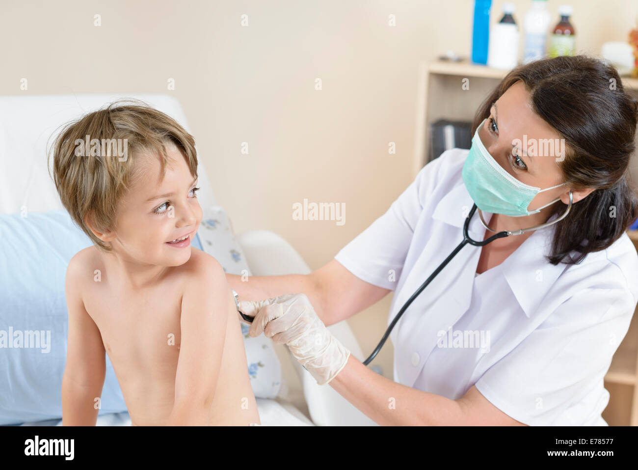 Back boy nurse hi-res stock photography and images - Alamy