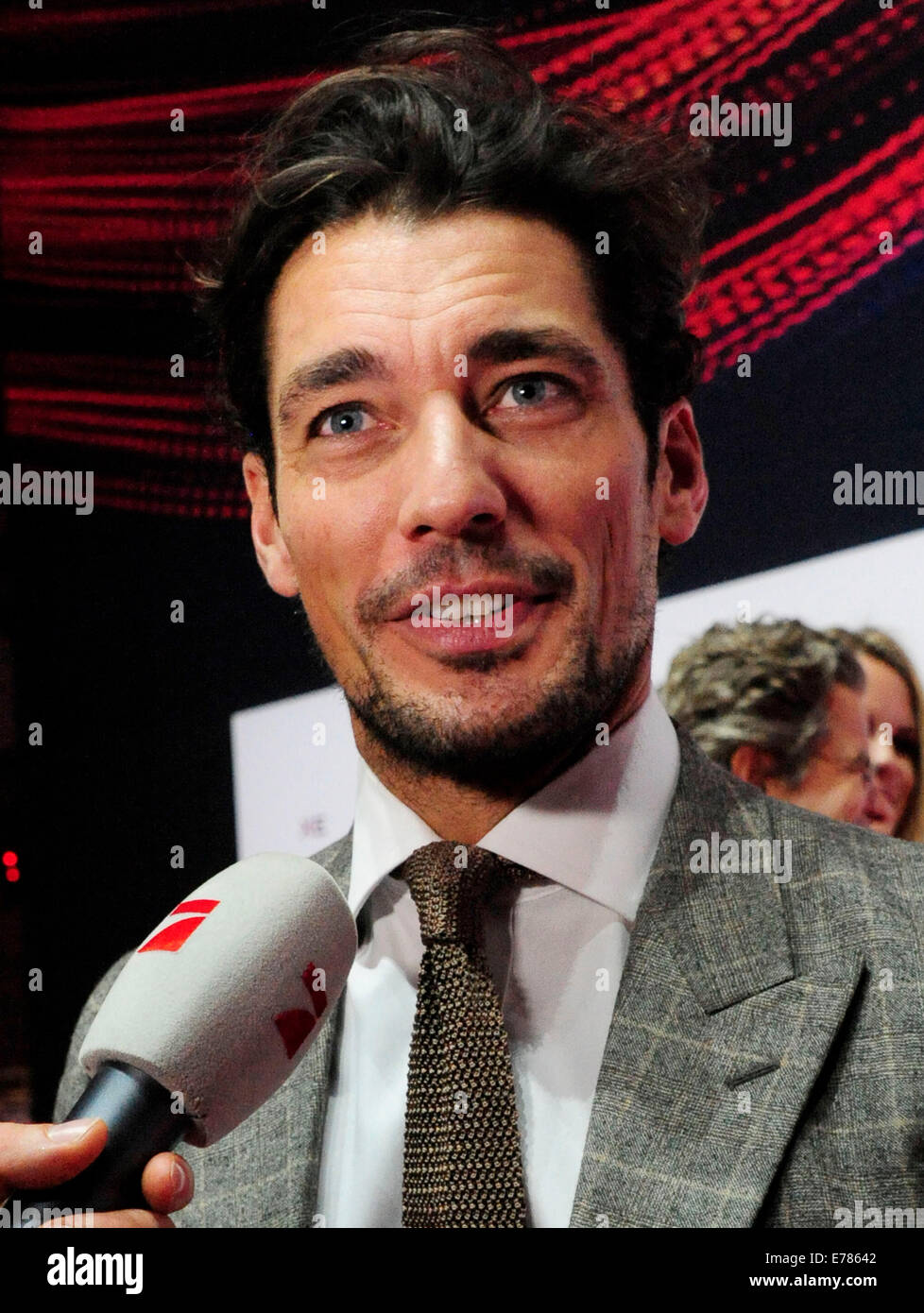 London, UK. 08th Sep, 2014. David Gandy attend Jaguar Launch at Earls ...