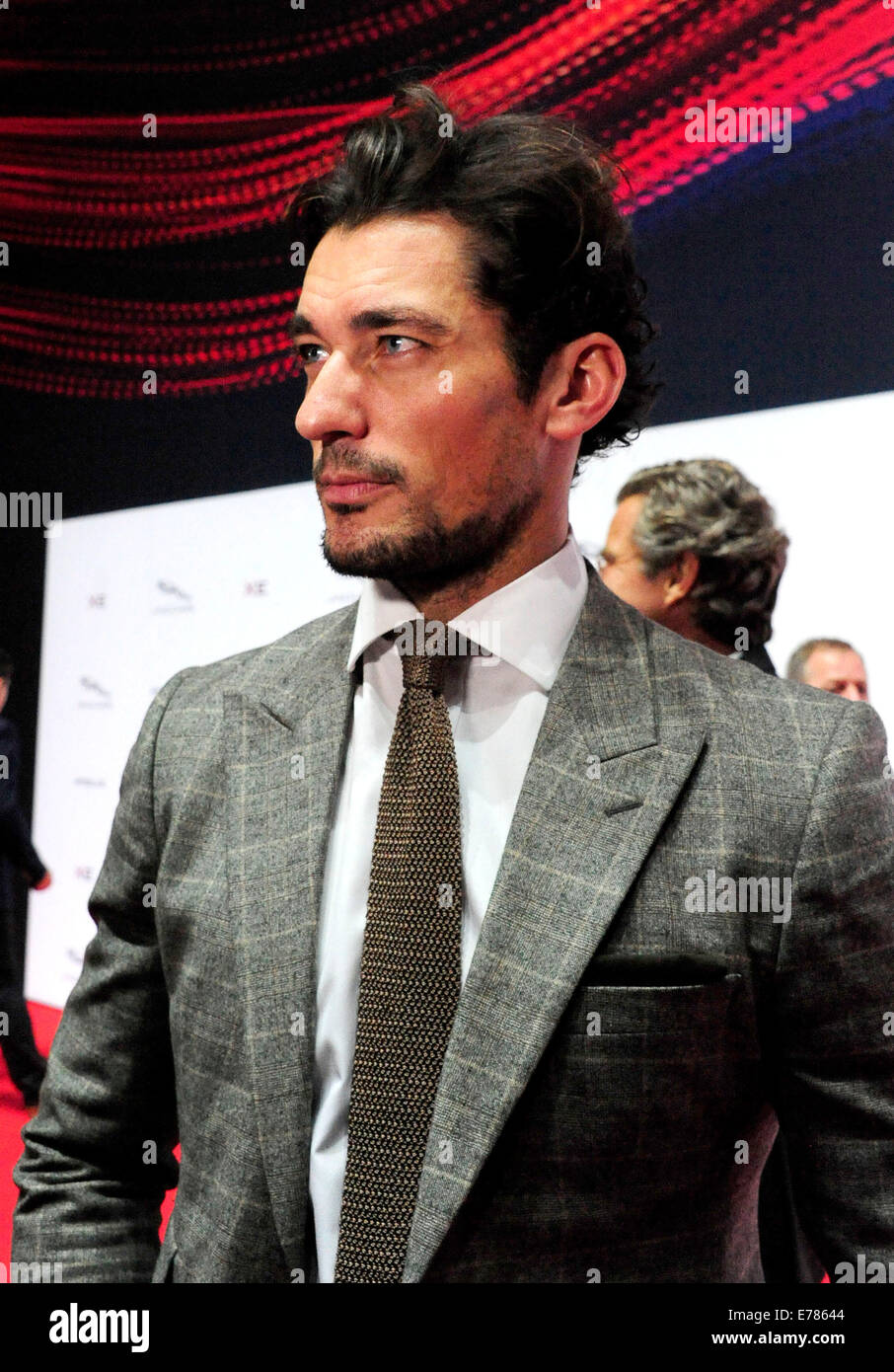 London, UK. 08th Sep, 2014. David Gandy attend Jaguar Launch at Earls ...