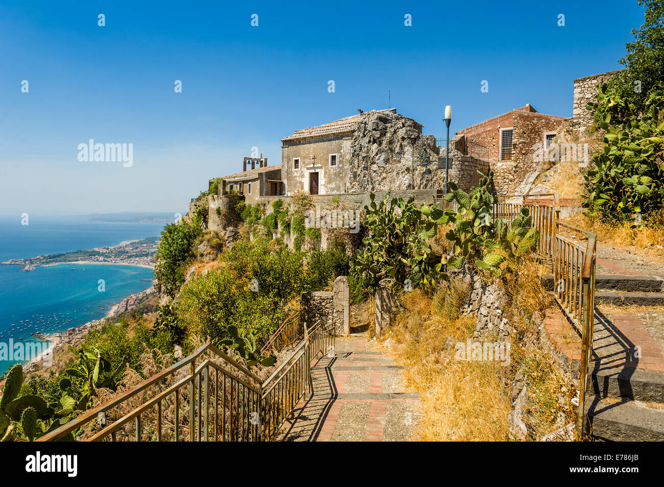Ancient church taormina sicily hi-res stock photography and images - Alamy