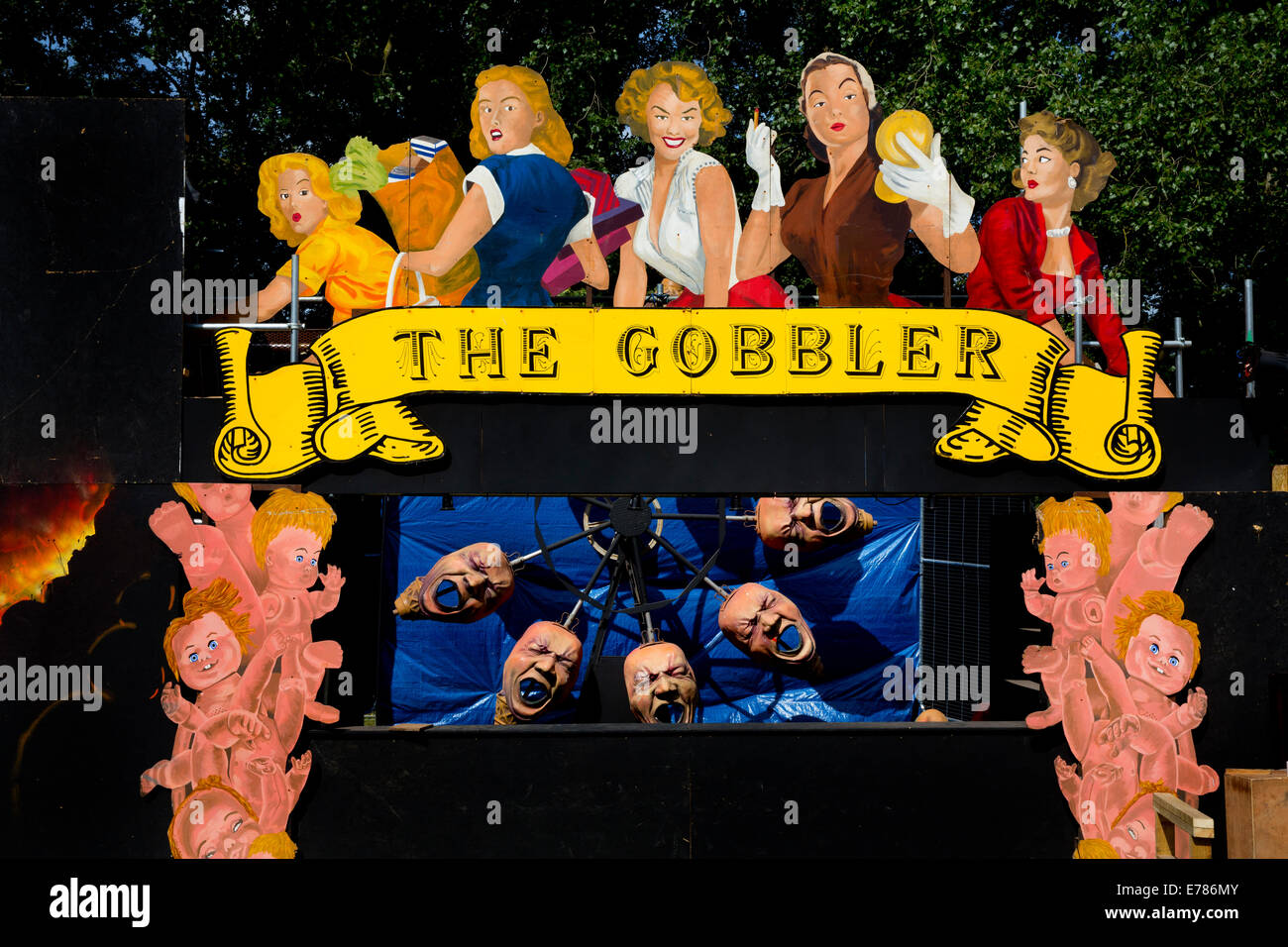 Inside the Glastonbury Unfairground 2014 is a collision of big top ...